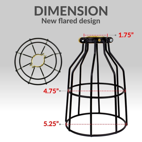 Accents | New Industrial Wire Fixture Iron Bird Cage | Poshmark